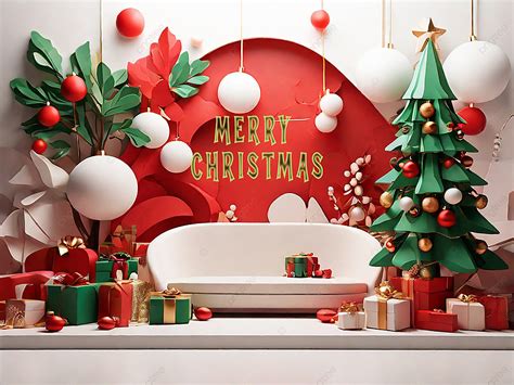 Happy Christmas Background Merry Christmas The Decoration On Christmas Christmas Background