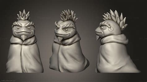 Chibi Funko Fukasaku Chibi 0206 3d Stl Model For Cnc