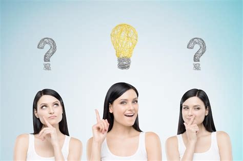 Premium Photo Triplets Solving A Problem