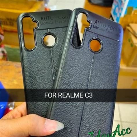 Jual Realme C Softcase Slim Super Thin Leather Silikon Case Jakarta Utara Dayacc Tokopedia