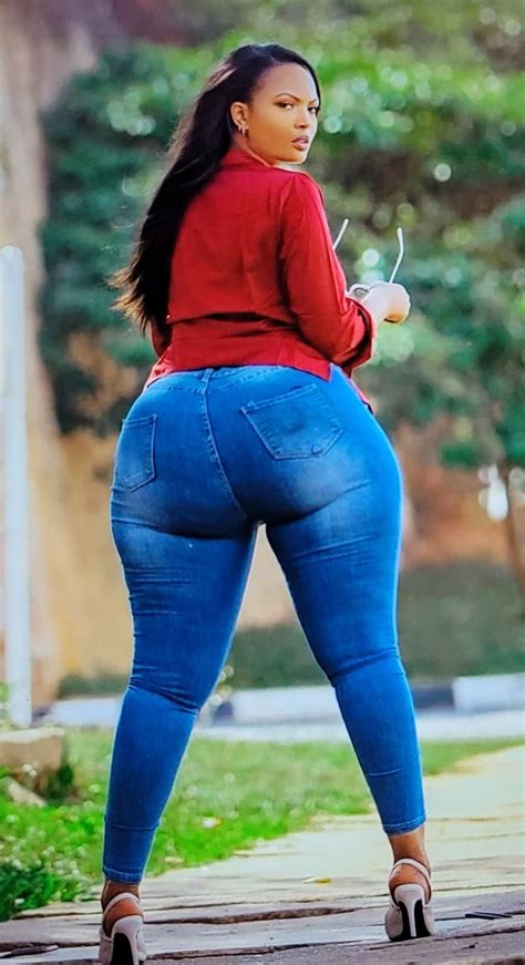 Wide Hips Jeans Thick Jeans Big Hip Jeans Street Casual Red Blouse