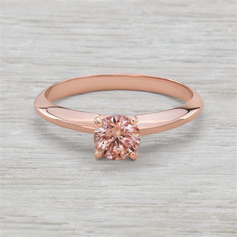 Pink Gold Ring At Abigail Schardt Blog