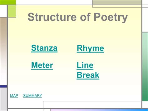 Structure Of Poetry Pptx
