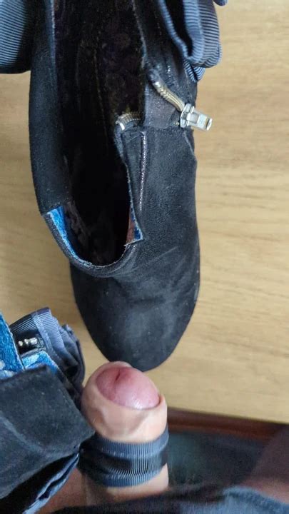 Irregular Choice Booties Cummed Gay Crossdresser Porn Feat The Heel