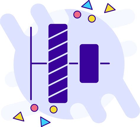 Vertical Alignment Freestyle Solid Icon Vector Art At Vecteezy