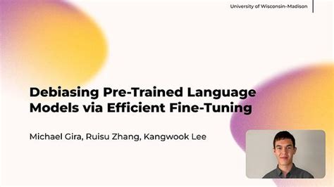 Debiasing Pre Trained Language Models Via Efficient Fine Tuning Underline