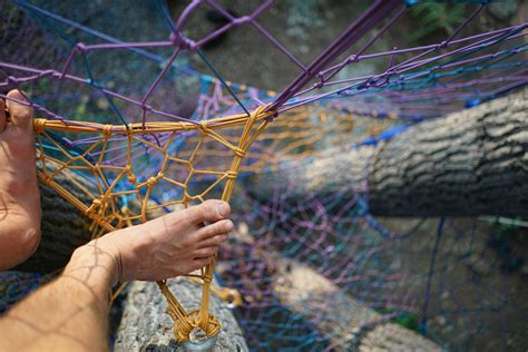 Cotton Bowl Tree Weave — Tree Weaves Cotton Bowl Backyard Fun Weaving