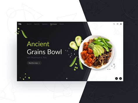 Recipe Web App Designs Themes Templates And Downloadable Graphic