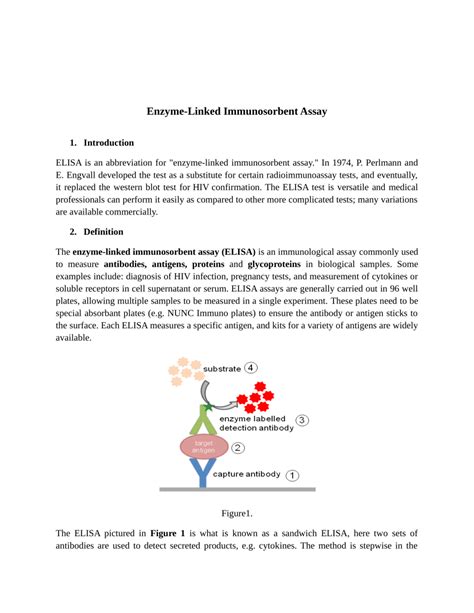 Pdf Enzyme Linked Immunosorbent Assay