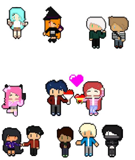 Pixel Aphmau Chibis By Sailormina101 On Deviantart