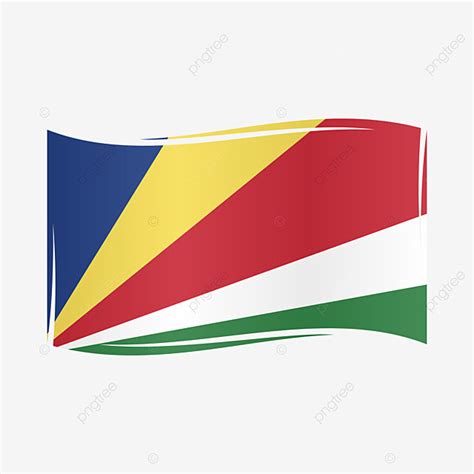 Bandera De Seychelles Png Vector Diseño Png Seychelles Bandera Png