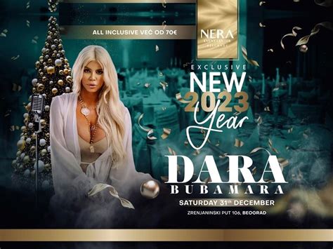 Dara Bubamara I Nera Event Centar Vas Pozivaju Na Doček 2023 Godin