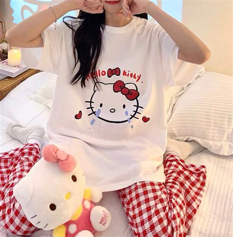 Kawaii Hello Kitty Pajamas Ivybycrafts