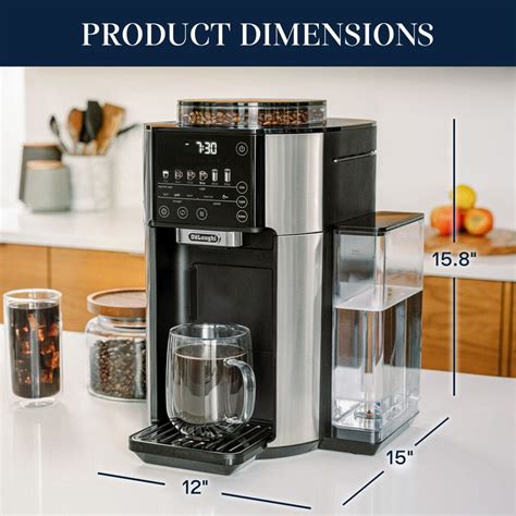 Delonghi Truebrew Automatic Single Serve Drip Coffee Maker