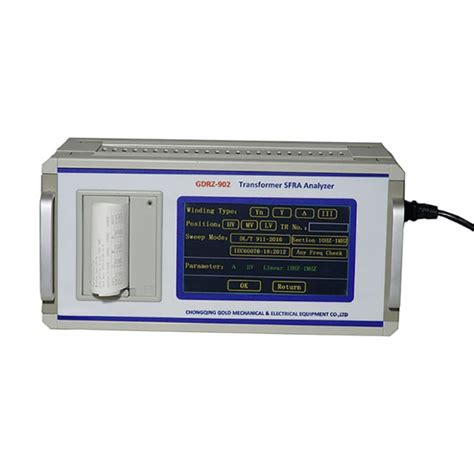 China Cheap Transformer Sweep Frequency Response Analyzer Manufacturers