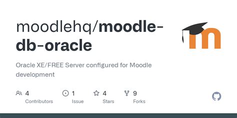 Github Moodlehqmoodle Db Oracle Oracle Xefree Server Configured For Moodle Development