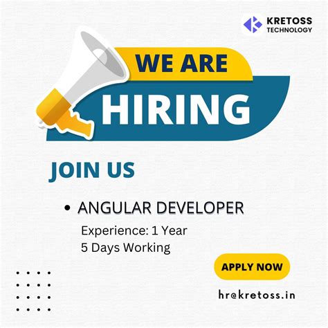 Kretoss Technology On Linkedin Ahmedabad Angular Angulardeveloper Hiringangulardeveloper
