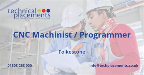 Cnc Machinist Programmer Technical Placements Technical