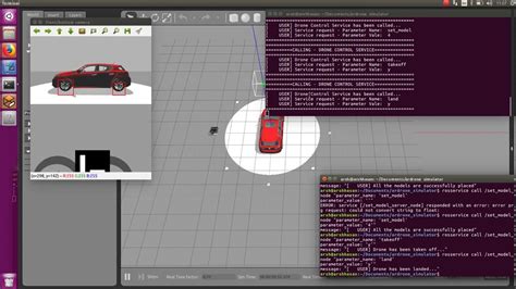Drone In Gazebo And Ros Kinect Youtube