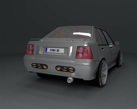 Proton Saga Lmst 3d Model