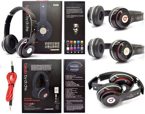 Наушники беспроводные Monster bеats HD S460 Bluetooth (MP3, FM, Aux ...