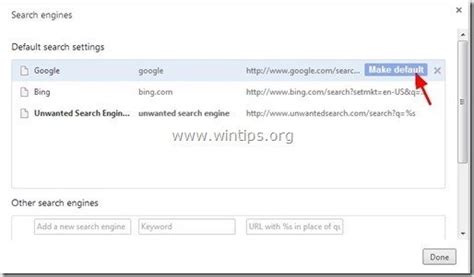 How To Remove Default Search Net Browser Hijacker WinTips Org