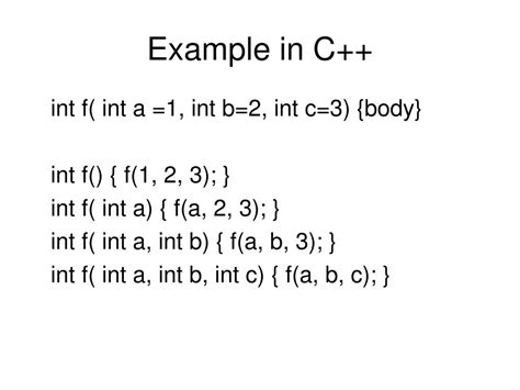 Ppt Ch9 Parameter Passing Powerpoint Presentation Free Download