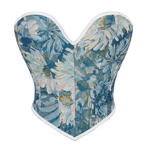 Djskiyers Sexy Bustier Tops For Women Vintage Bustier Corset Top