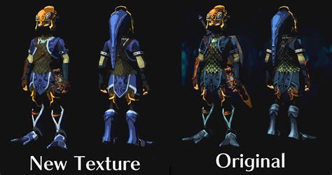 Cel Shaded Twilight Zora Armor Mod For The Legend Of Zelda Breath Of