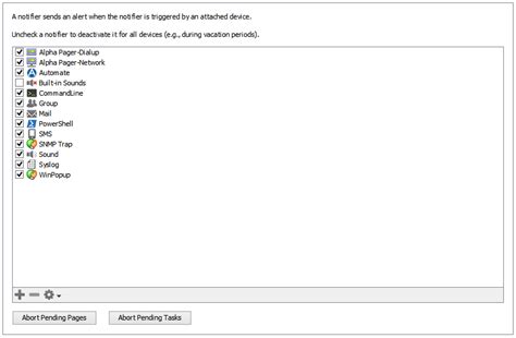 Working With Notifiers