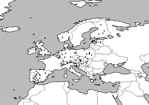 Uv Index Monitoring Sites In Europe Which Deliver Online Values