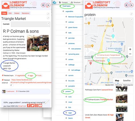Dynamic Maps Lowestoft Old And Now