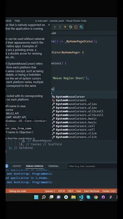 Hovering Effect On Any Widget In Flutter Flutterinhindi Flutter Flutterweb Dart