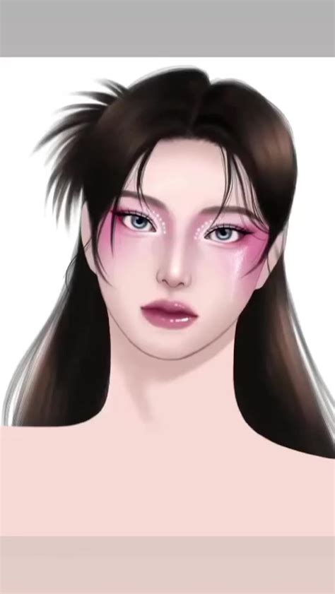 뷰티예술계열 학생이 직접 그린 헤어•메이크업 일러스트입니다서울종합예술실용학교 서종예 Sac 삼성동 코엑스 뷰티예술