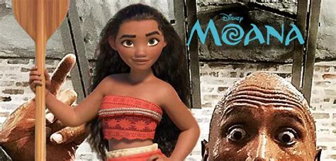 The Rock Shares Moana Behind The Scenes Photo
