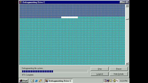 Windows 98 Disk Defragmenter Youtube