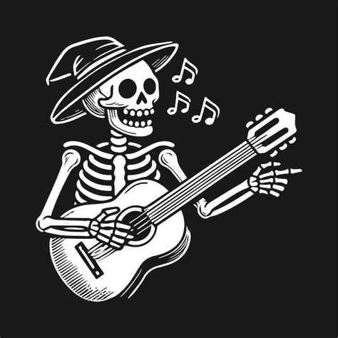 Skeleton Teacher Teaching Various Things Premium Ai Generated Vector