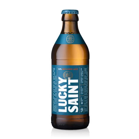 Lucky Saint No Alcohol Lager 330ml Porte Noire