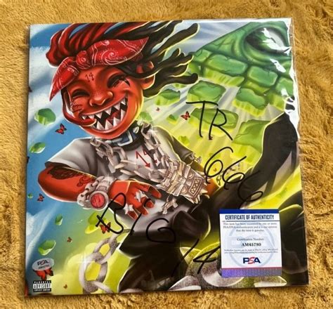 Trippie Redd A Love Letter To You Signed Lp Vinyl Psa Coa Album