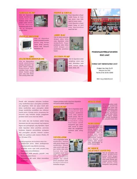 Leaflet Penggunaan Peralatan Medisdocx
