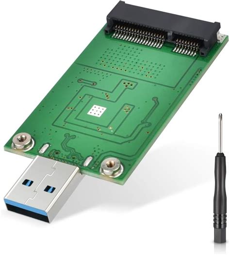 MSATA Adapter ELUTENG MSATA To USB 3 0 Adapter USB MSATA SSD Reader 50mm Mini SATA Converter
