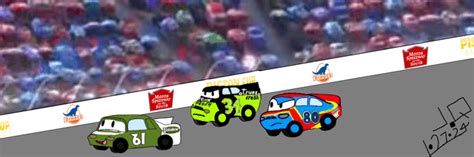 Dinoco 400 Race Artwork R Pixarcars