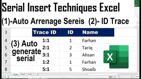 How To Create A Serial Number Generator In Excel