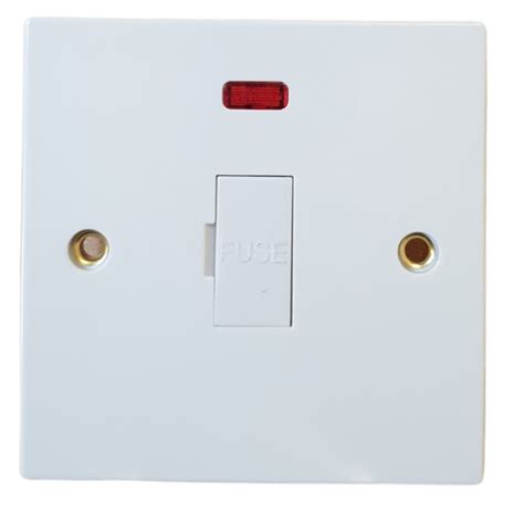 Sasta 13a Unswitched Fuse Connection Unit Neon Dynamite Hardware