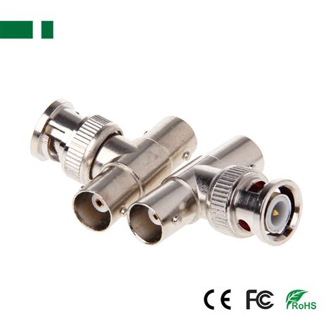 BNC Male To BNC Female T Type Connector