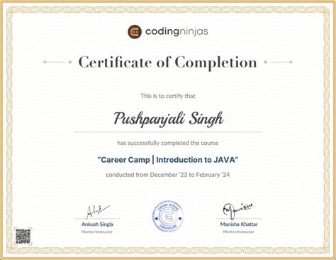 Pushpanjali Singh On Linkedin Codingninjas Learningprogress Codinglife