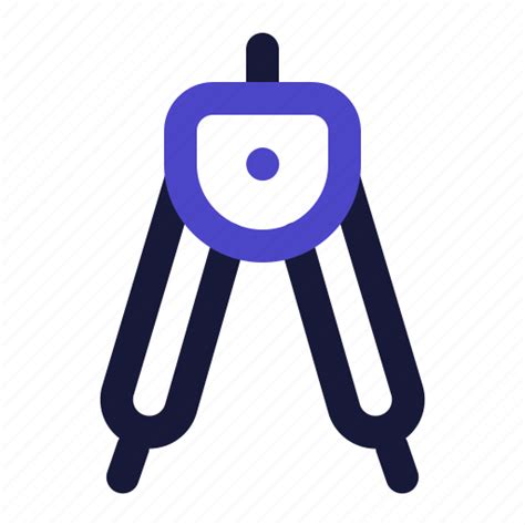 Compass Drawing School Materials Education Geometry Icon Download On Iconfinder