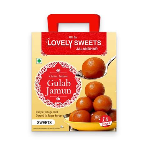 Lovely Sweets Gulab Jamun Packaging Size 108 X 112 X 128 Cm