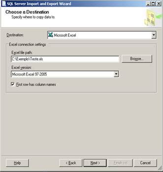 Importando E Exportando Dados SQL Server Integration Services