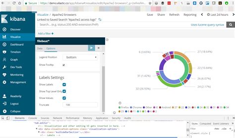 Inconsistent Pie Chart Labelling · Issue 16746 · Elastickibana · Github